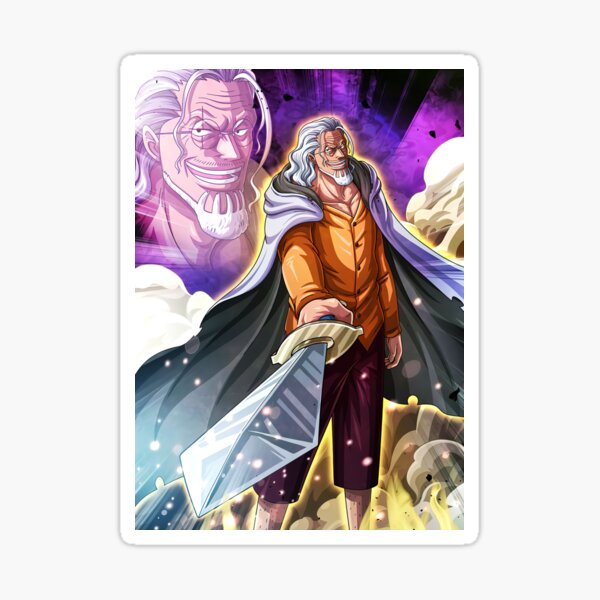 "Silver Rayleigh One Piece" Sticker by AnthonyCoraine | Redbubble