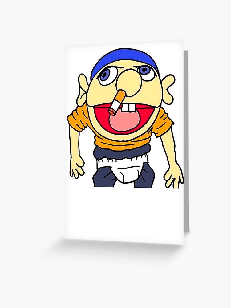 "SML Jeffy" Greeting Card for Sale by Dylan751 | Redbubble