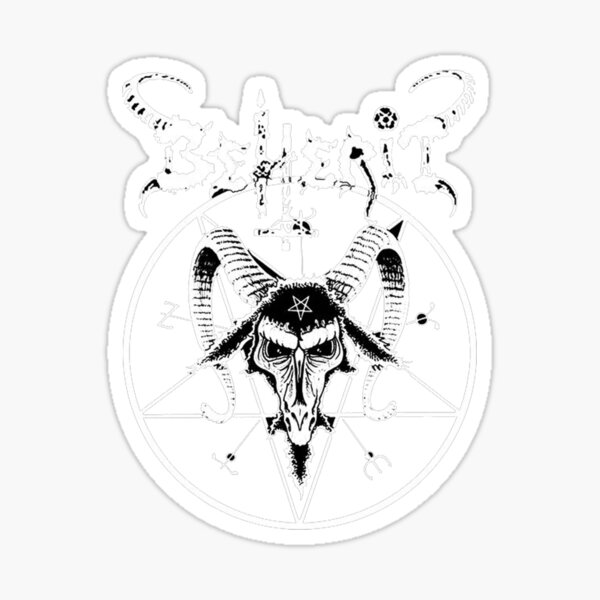 "NEW - BEHERIT BAND" Sticker for Sale by clongstaffejf | Redbubble