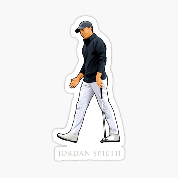 "Jordan Spieth Walking Golf" Sticker for Sale by ManagerRules | Redbubble