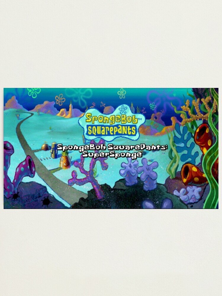 "SpongeBob SquarePants: SuperSponge - 1: Zoomed Out" Photographic Print ...