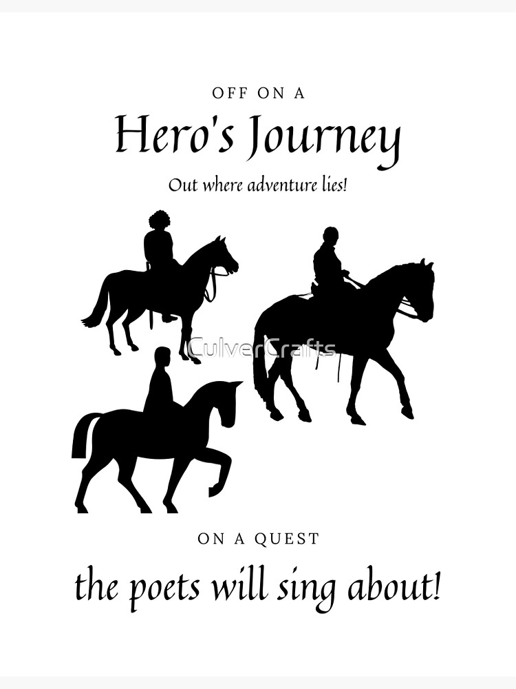 Póster «Introducción de Heros Journey - Para fondos claros» de ...