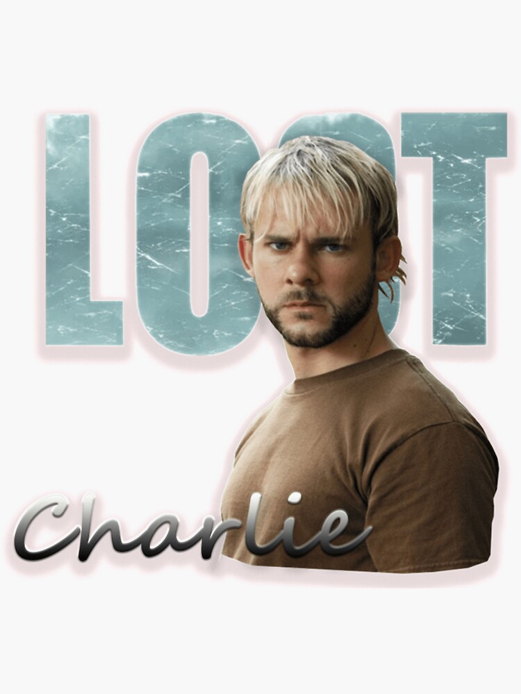 "Lost - tv series movie main character - Charlie Classic" Sticker for ...