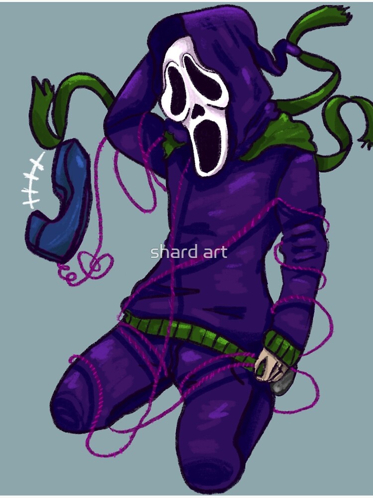 "ghost face oc " Poster for Sale by dovyxnatsu | Redbubble