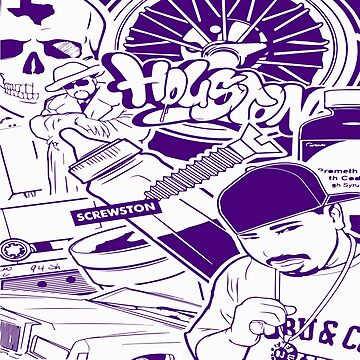 "Houston Legends" Poster for Sale by IVTtech | Redbubble