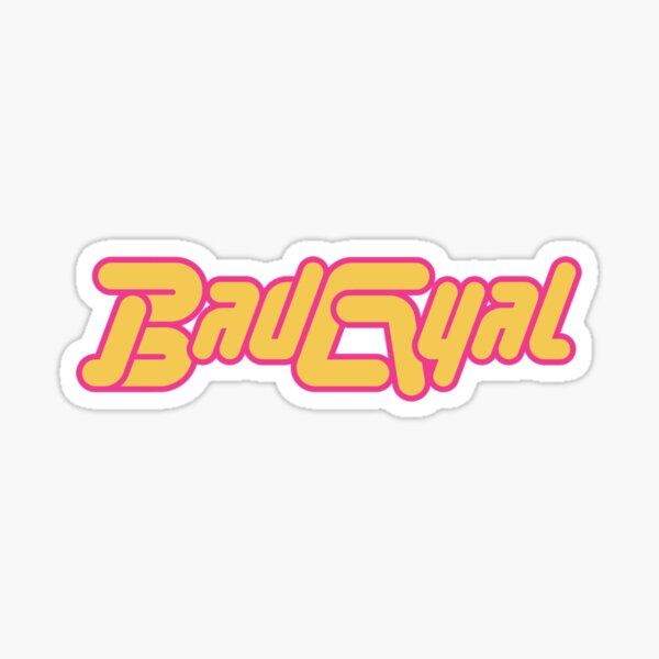 Bad Gyal Sticker For Sale By Alanraeware Redbubble