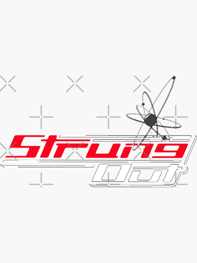 "Strung Out - American punk rock band" Sticker for Sale by frustmanbt ...