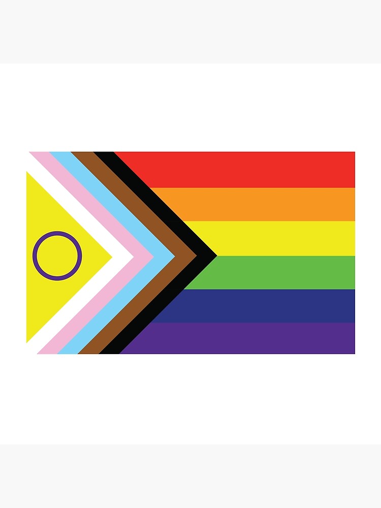 "Progress Pride Flag LGBTQ " Poster for Sale by DiduWeer | Redbubble