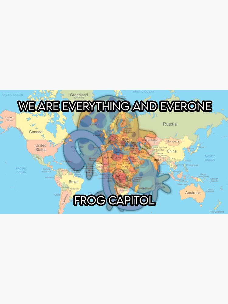 "FRIGGIN FROGS CABIN FLAG 2" Sticker for Sale by CampPrideMerch | Redbubble