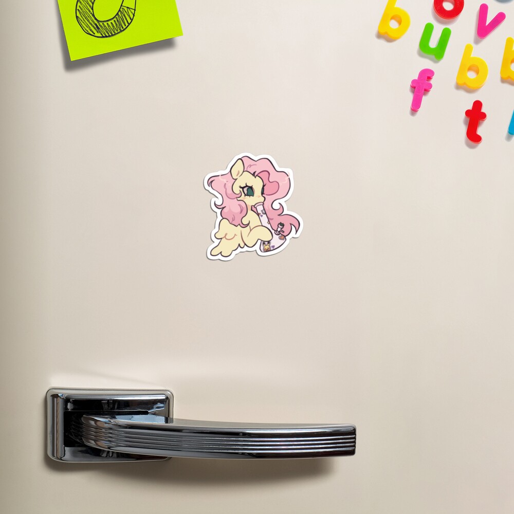 "flutterbong" Sticker for Sale by ghuoulish | Redbubble