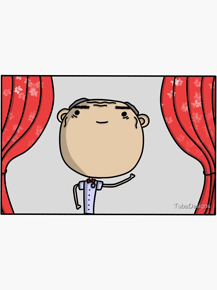 "Poppy Johnson" Sticker for Sale by TubaDesigns | Redbubble