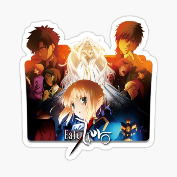 "Fate Zero Anime" Sticker for Sale by Anime-nez | Redbubble