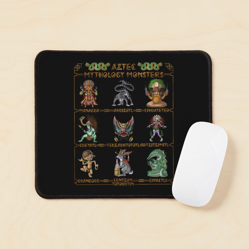 "Aztec Mythology Monsters" Sticker for Sale by underheaven | Redbubble