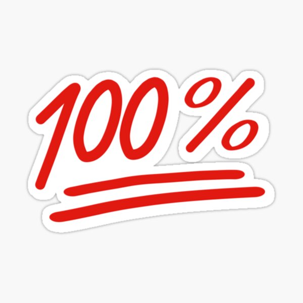 "100 emoji Classic" Sticker for Sale by VictorKoelpin | Redbubble