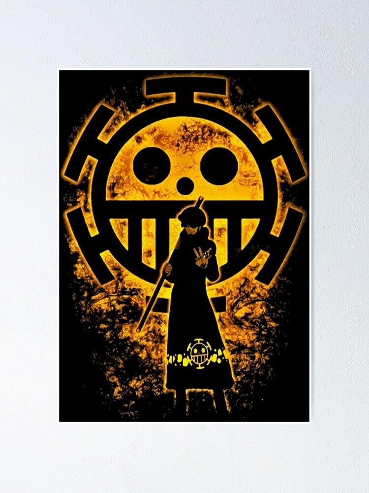 "TRAFALGAR LAW" Poster for Sale by HiltonStehr | Redbubble