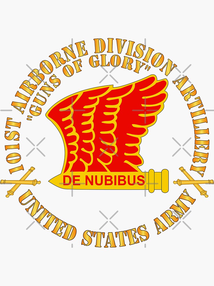 "Army - 101st Airborne Division Artillery (DIVARTY) - DUI w FA Sep X ...