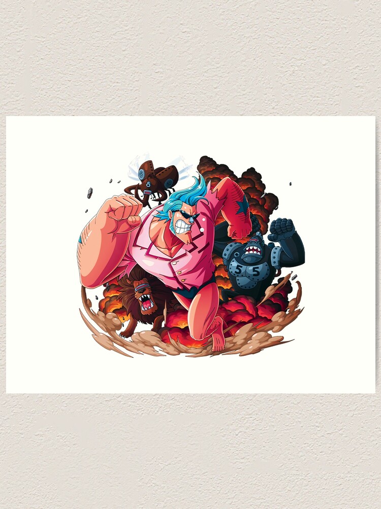 "Cartoon Figther Franky Art" Art Print for Sale by Milkygmail | Redbubble