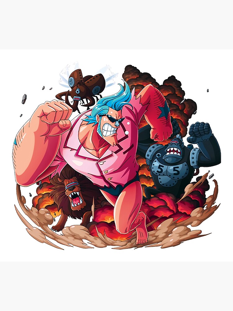 "Cartoon Figther Franky Art" Poster for Sale by Milkygmail | Redbubble
