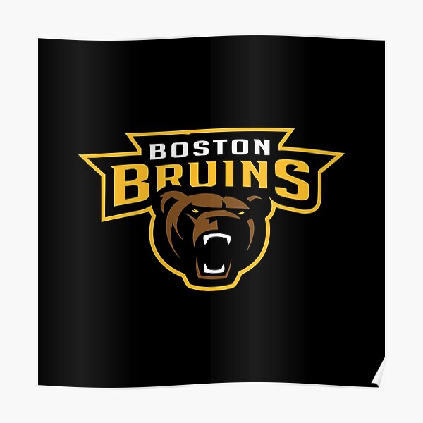 "The Boston Bear Bruins Icon" Poster for Sale by annoyuka | Redbubble
