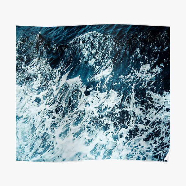 "ocean wave design" Poster for Sale by yuriboy | Redbubble