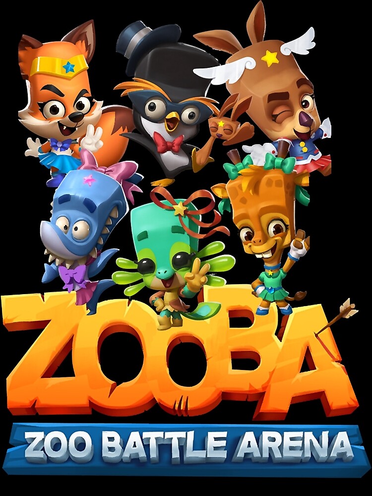 "Zooba battle arena royale characters N 01 zoo" Art Print for Sale by ...