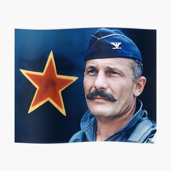 "Colonel Robin Olds" Poster for Sale by warishellstore | Redbubble