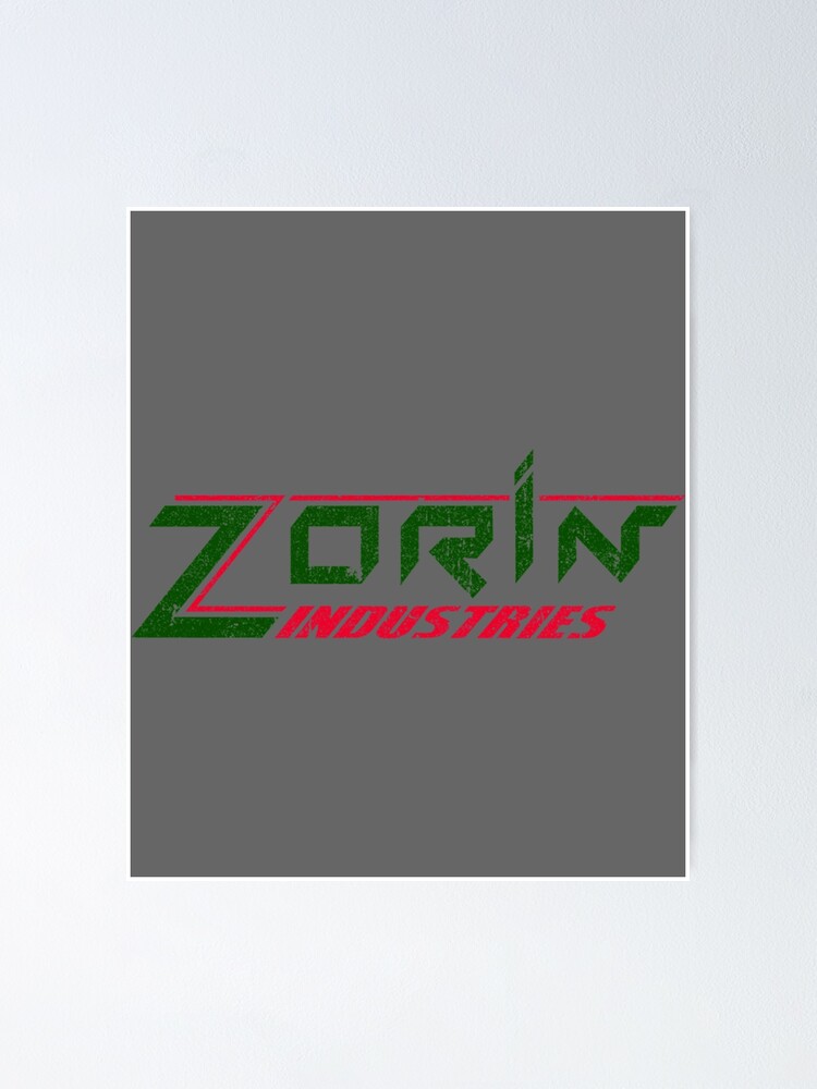 "Max Zorin Ind. (Variant)" Poster for Sale by MyriamCassin | Redbubble