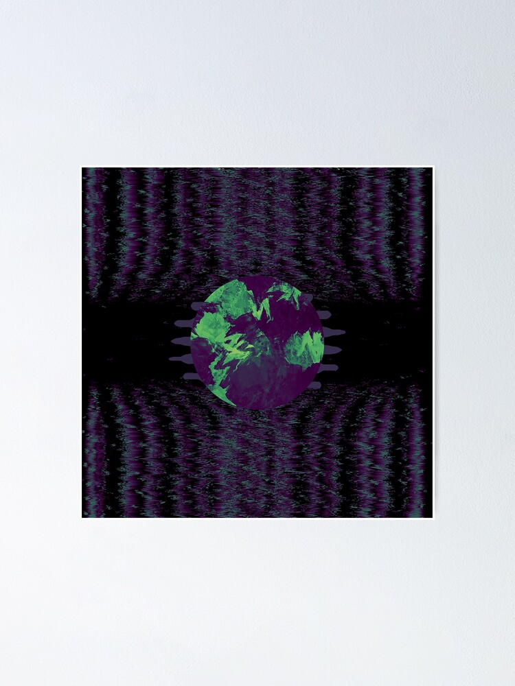 "Abstract Graphic Circle Purple Rift in Space and Time Wallpaper ...