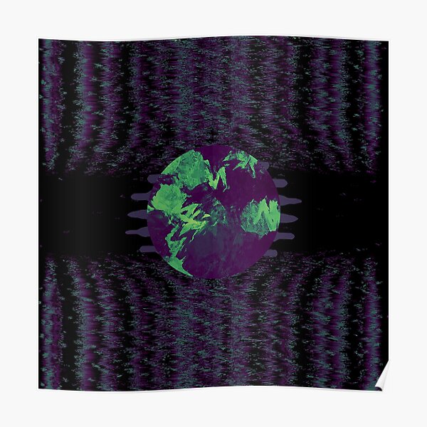 "Abstract Graphic Circle Purple Rift in Space and Time Wallpaper ...