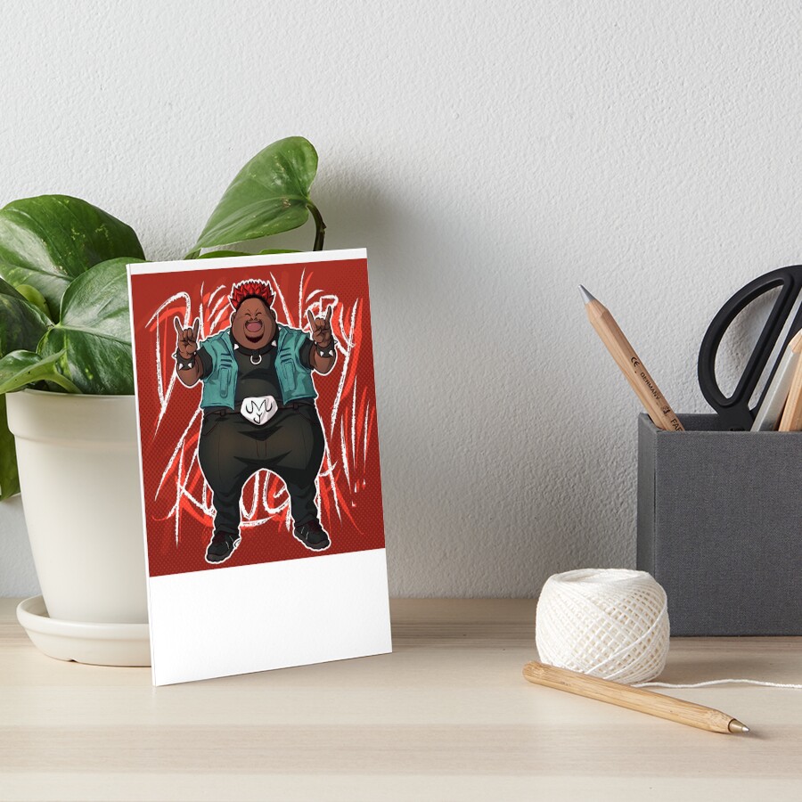 "Mario judah fanart rapper" Art Board Print for Sale by Jessica4720 ...