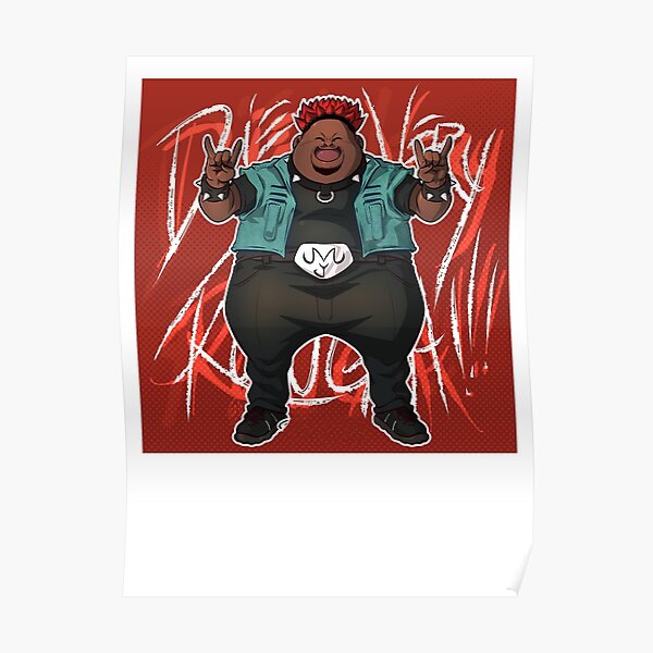 "Mario judah fanart rapper" Poster for Sale by Jessica4720 | Redbubble