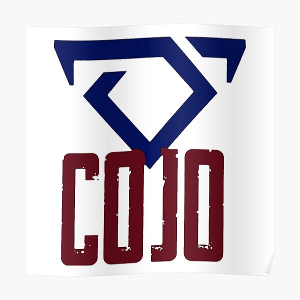 "Logo CJ" Poster for Sale by johnlinnda | Redbubble