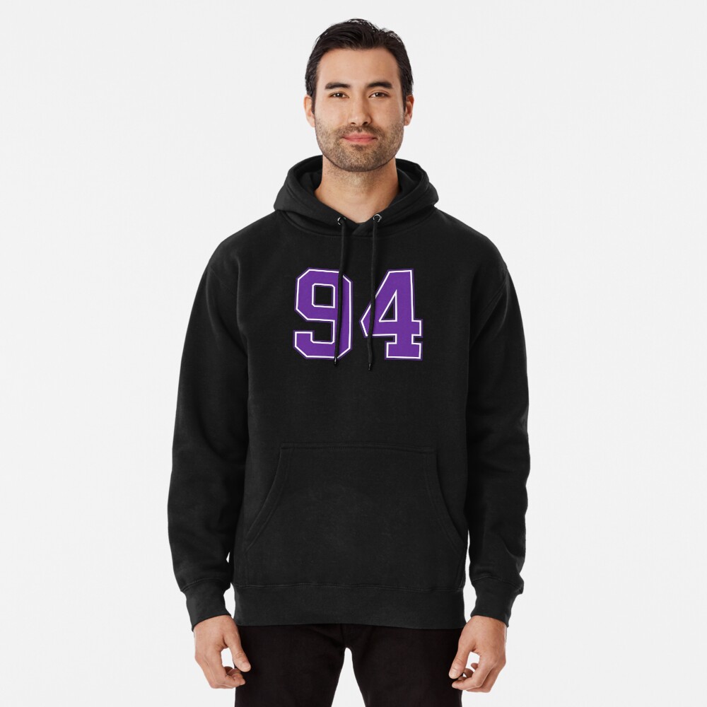 "Purple Number 94 lucky sports jersey ninety four" Sticker for Sale by ...