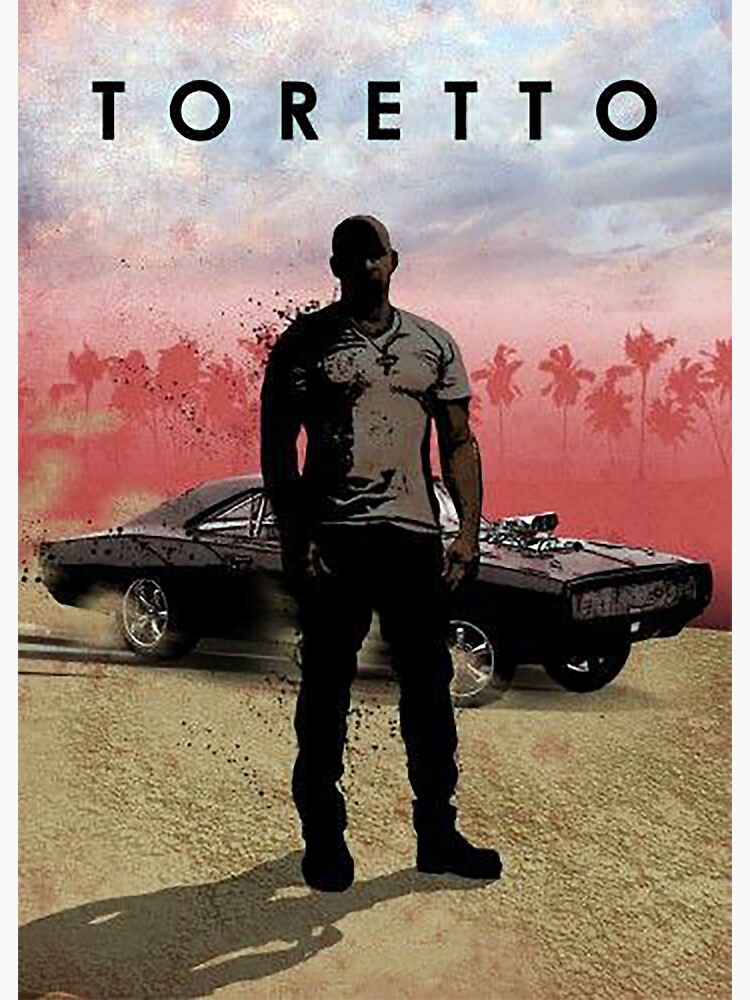 "toretto art" Sticker for Sale by deregibemis | Redbubble