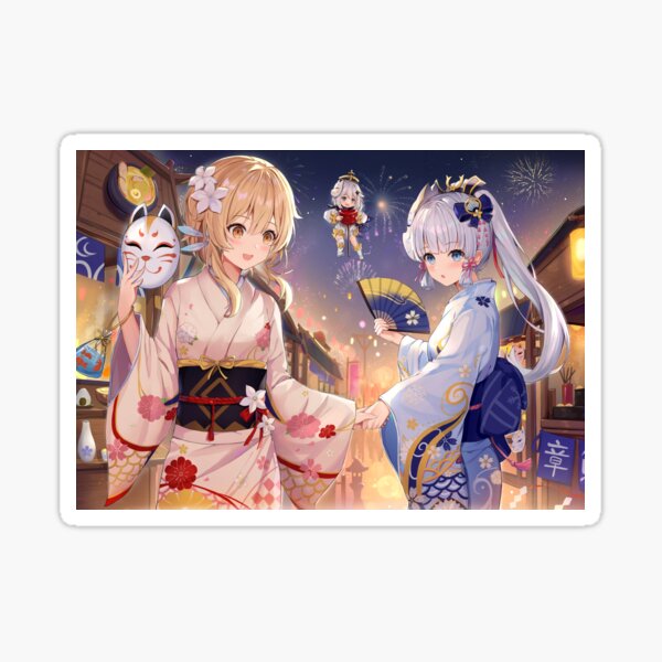 "Ayaka" Sticker for Sale by Tifanyyas | Redbubble