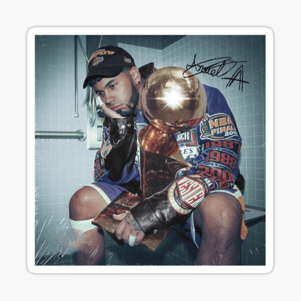 "Anuel AA - Subelo Merch Classic" Sticker by AlizaBartoletti | Redbubble