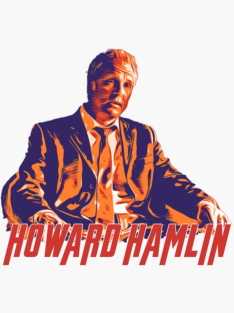 "Howard hamlin" Sticker for Sale by Jose0461 | Redbubble