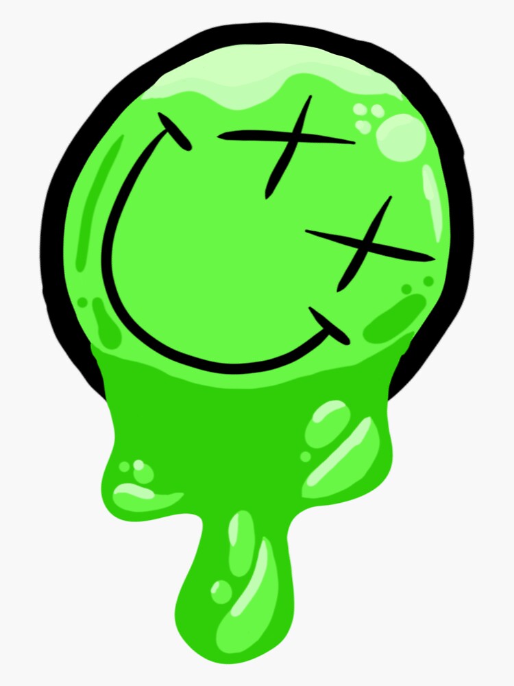 "Toxic face" Sticker for Sale by XavierNicholls | Redbubble