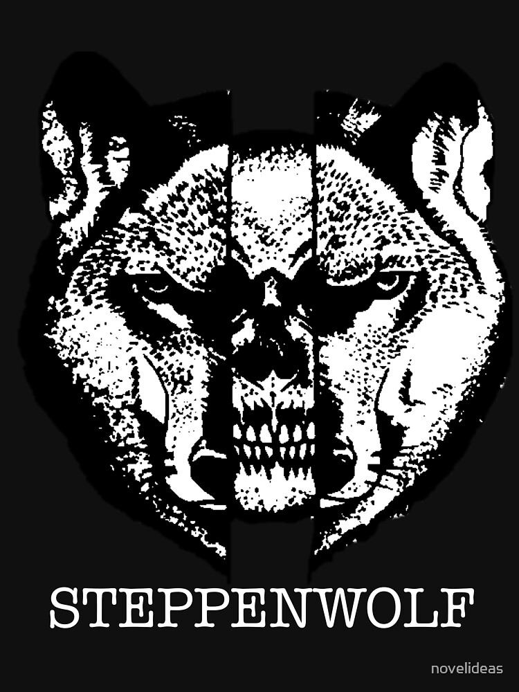 "Steppenwolf w Etikett" T-Shirt von novelideas | Redbubble