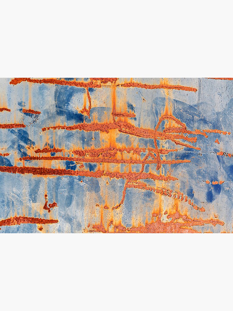 "Burn Blue Rust - Alternative VII" Sticker for Sale by textural | Redbubble