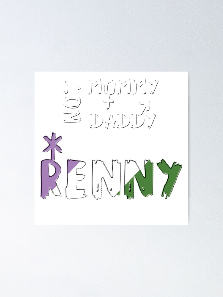 "Renny" Poster by kghall | Redbubble
