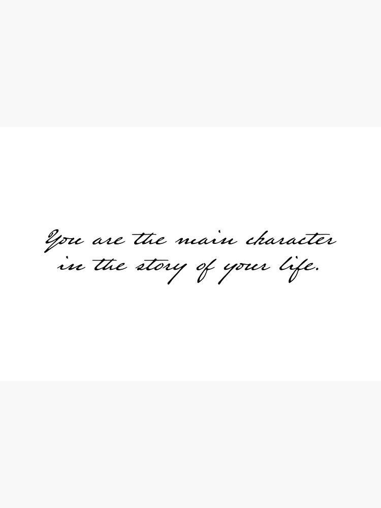 "That girl aesthetic Main character" Poster for Sale by Pictandra ...