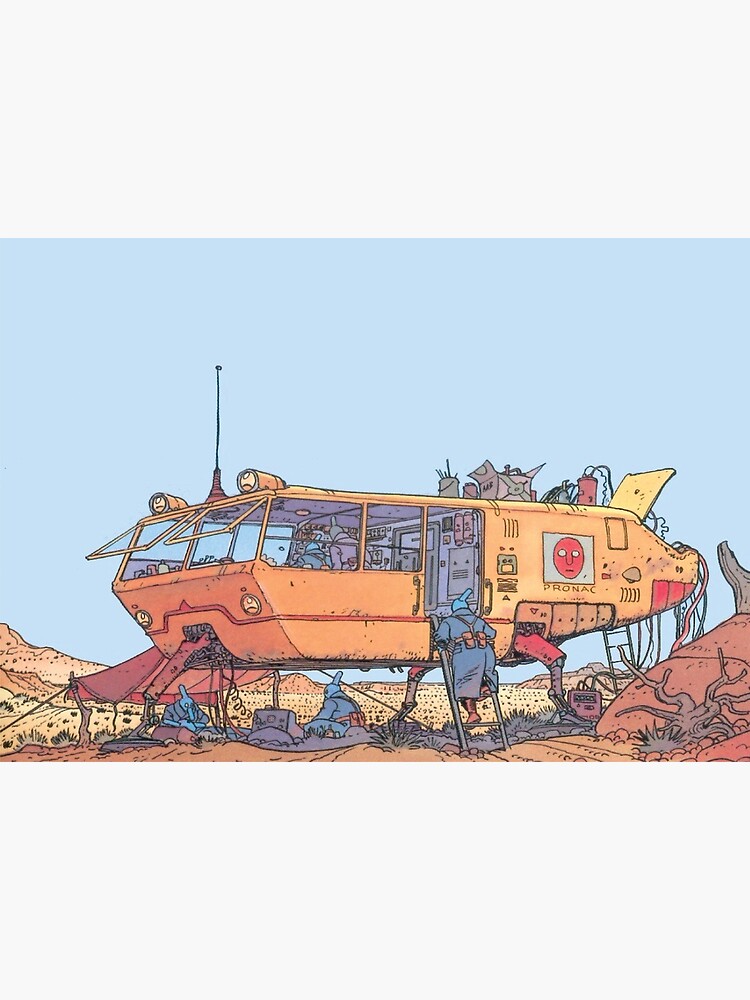 Moebius - Jean Giraud Premium Matte Vertical Poster