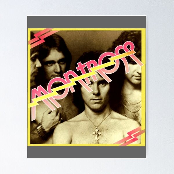 "art album hard rock band montrose best selling Classic" Poster for ...