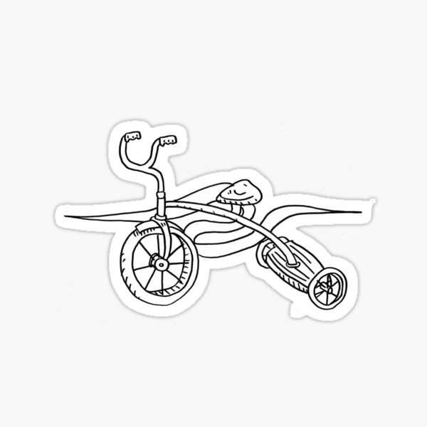 "Trike" Sticker for Sale by XY-DESIGNS | Redbubble