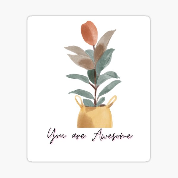 "You are Awesome" Sticker for Sale by Creativeminds6 | Redbubble