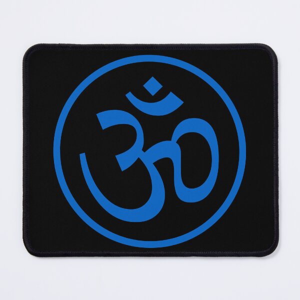 Blue Omm Logo Metal Wall Art: OM Symbol Purple ($75) 7.5" Diameter