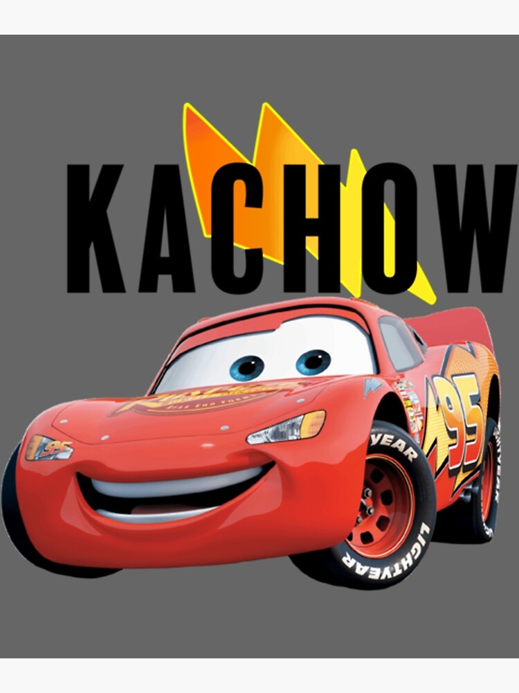 "Kachow Classic" Poster for Sale by JeanieBernhard | Redbubble
