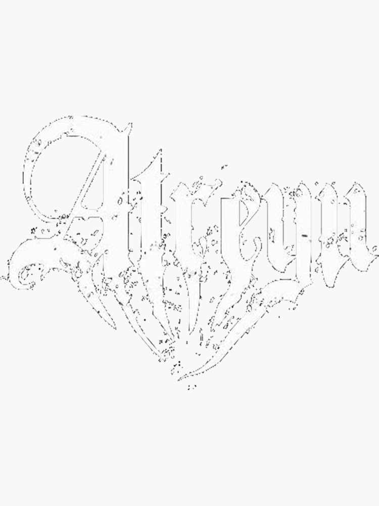 "ATREYU LOGO" Sticker for Sale by WinifredDurgan | Redbubble