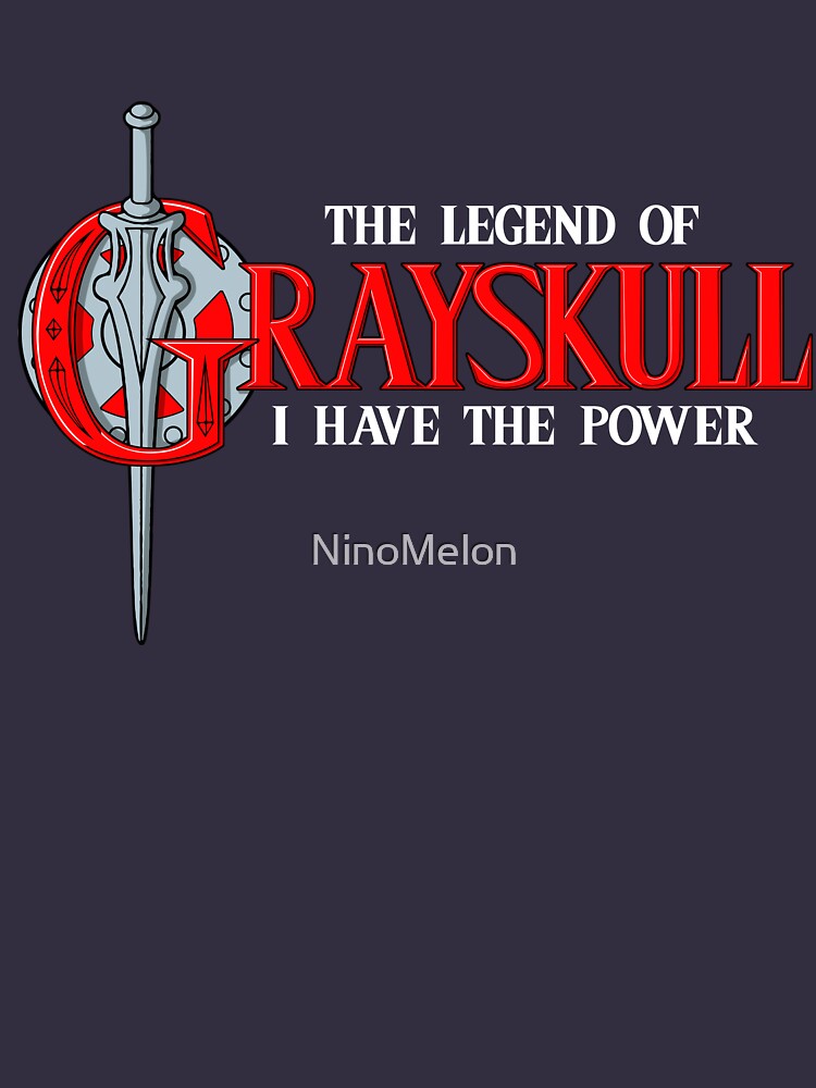 "The legend of grayskull" T-shirt for Sale by NinoMelon | Redbubble ...